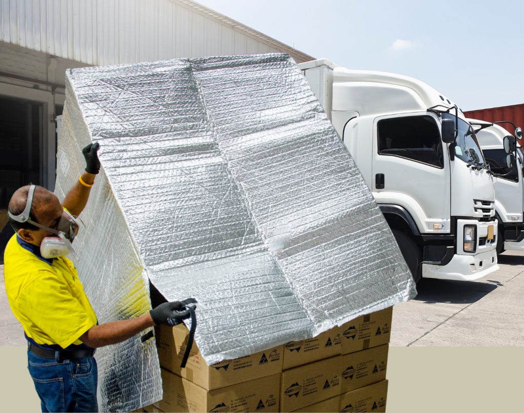Insulated Pallet Covers - Heavy Duty - FLEXIMAKE Freight Solutions