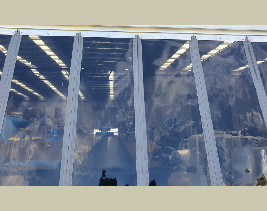 Magnetic Strip Curtains - FLEXIMAKE Freight Solutions