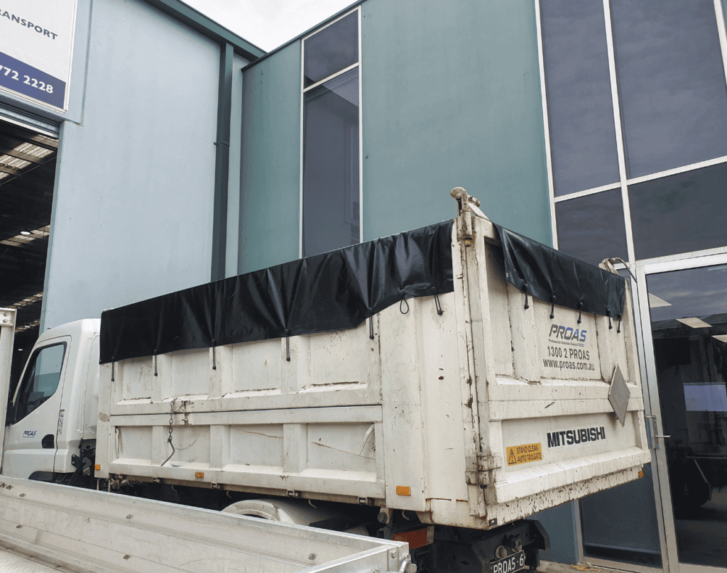 Truck & Trailer Tarps - FLEXIMAKE Freight Solutions